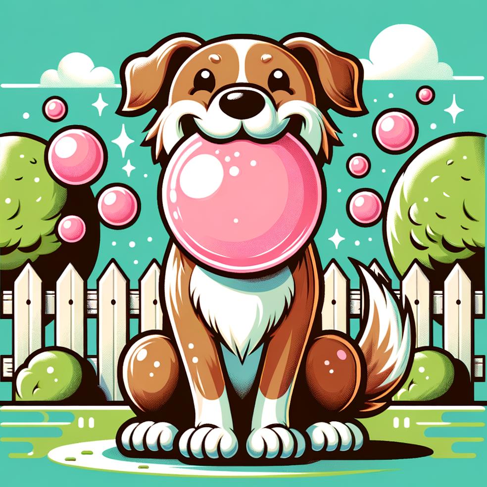 ¿Pueden los perros comer Chicle ? - Infoperros