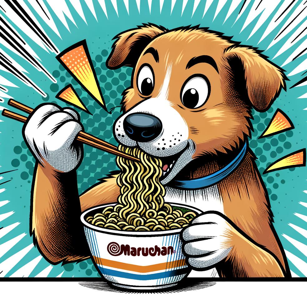 ¿Pueden los perros comer Sopa Maruchan ? - Infoperros